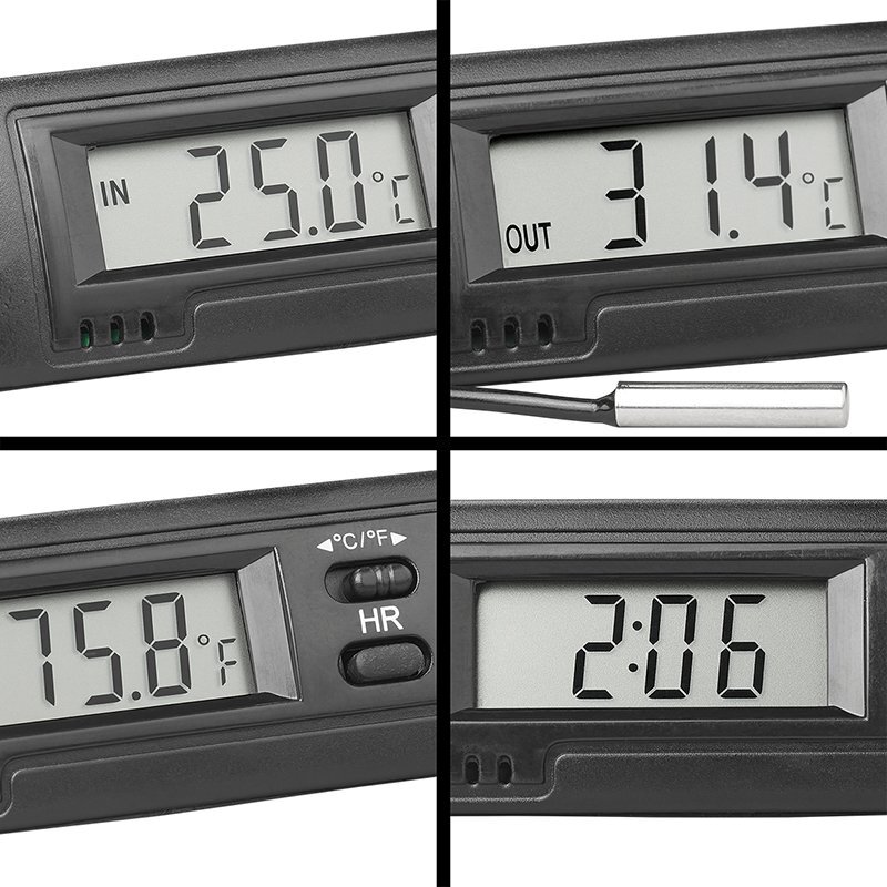 Auto Thermometer Innen Aussen
