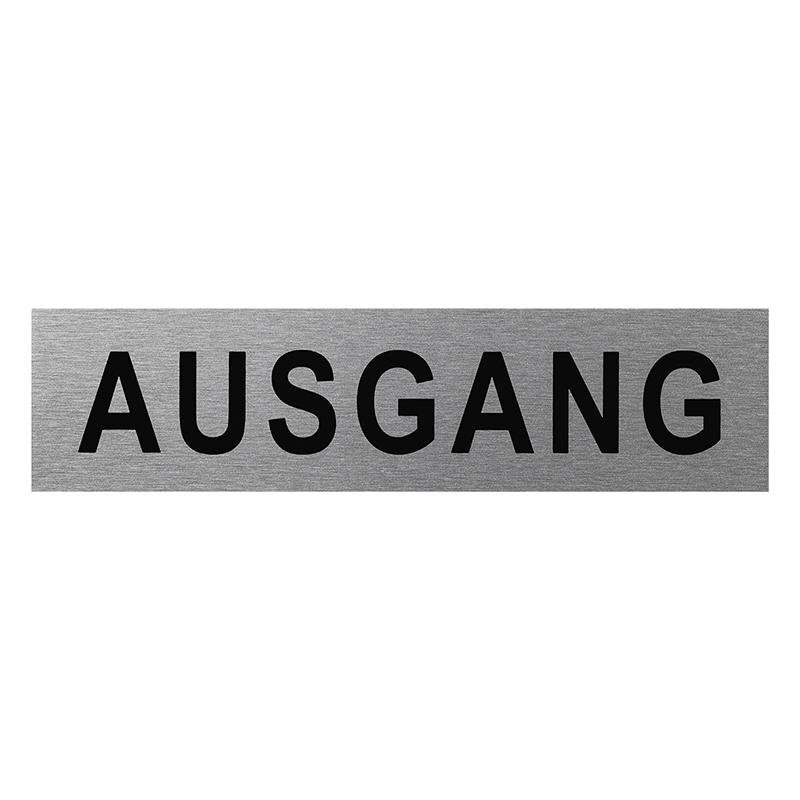 Aluminium Türschild "Ausgang", CHF 9.90
