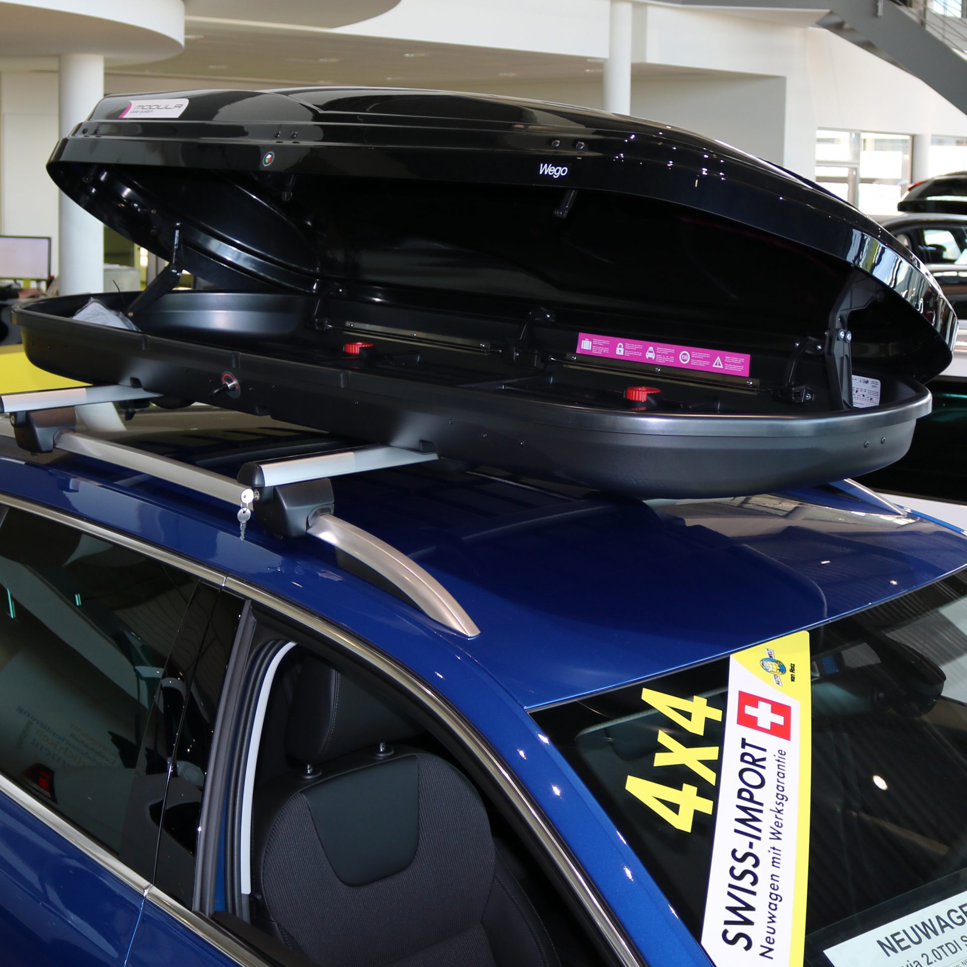 Dachbox richtig beladen - einige Tipps